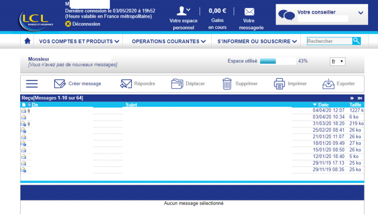LCL - Le Credit Lyonnais - Conseiller Bancaire